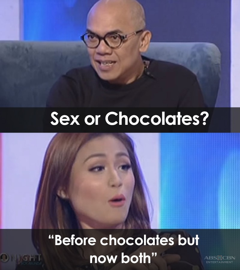 Sex Vs Chocolates 45 Celebrities And Their Answers To Twba Fast Talks Ultimate Question
