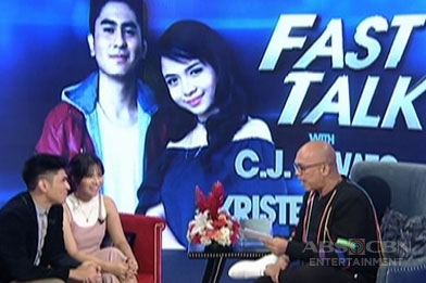 Fast Talk with CJ Navato and Kristel Fulgar | ABS-CBN Entertainment